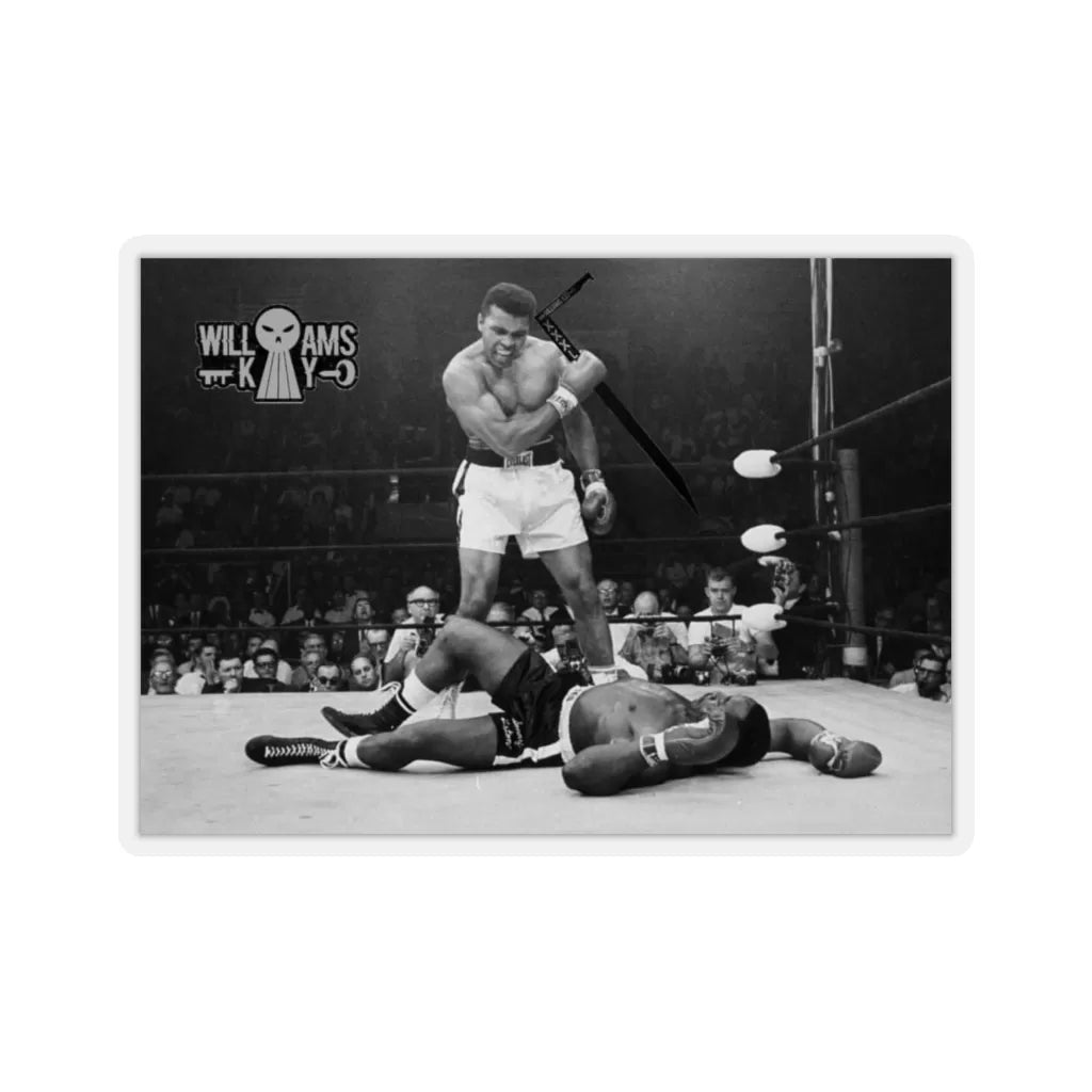 Muhammad Ali WK Sticker · the-williams-key