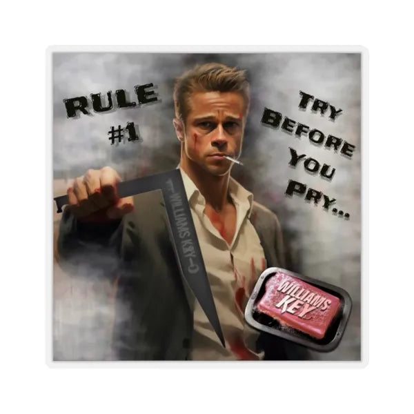 Tyler Durden Sticker · the-williams-key