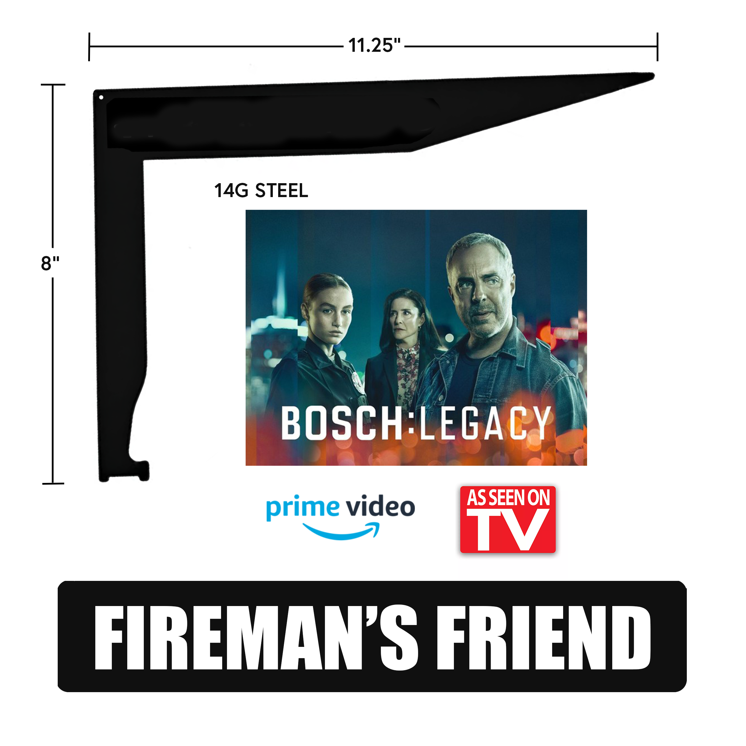 FIREMAN'S FRIEND (Authentic) as seen on BOSCH : LEGACY · the-williams-key