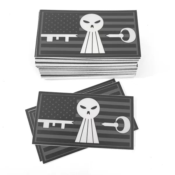 WK American Flag (Black) NEW · the-williams-key