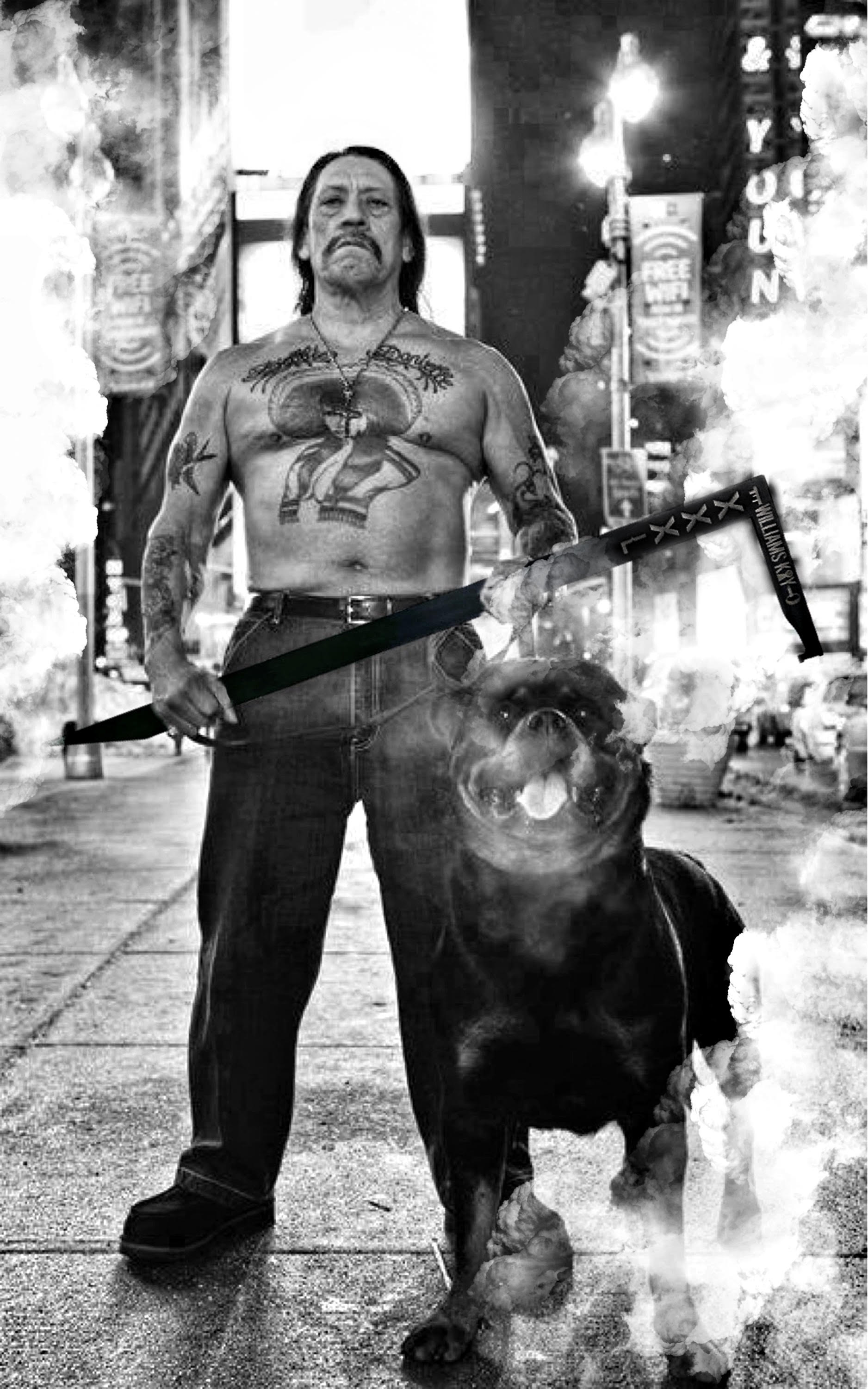 Magnum Machete Sticker · the-williams-key